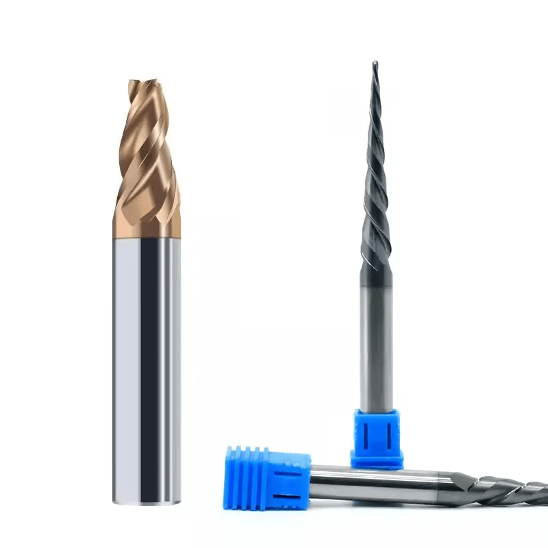 Solid Carbide Cutter Uxcell Tapered Ball Nose End Mill - 0.5mm Diameter ...